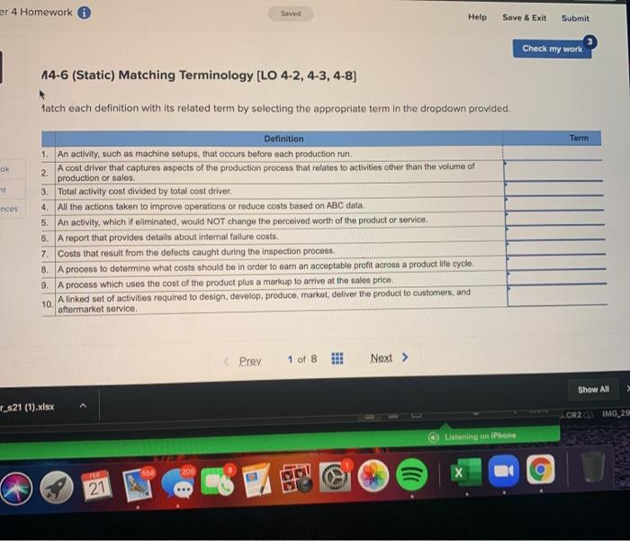 Solved er 4 Homework 0 Saved Help Save & Exit Submit Check | Chegg.com