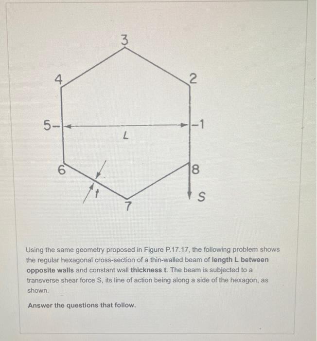 Solved Using the same geometry proposed in Figure P.17.17, | Chegg.com