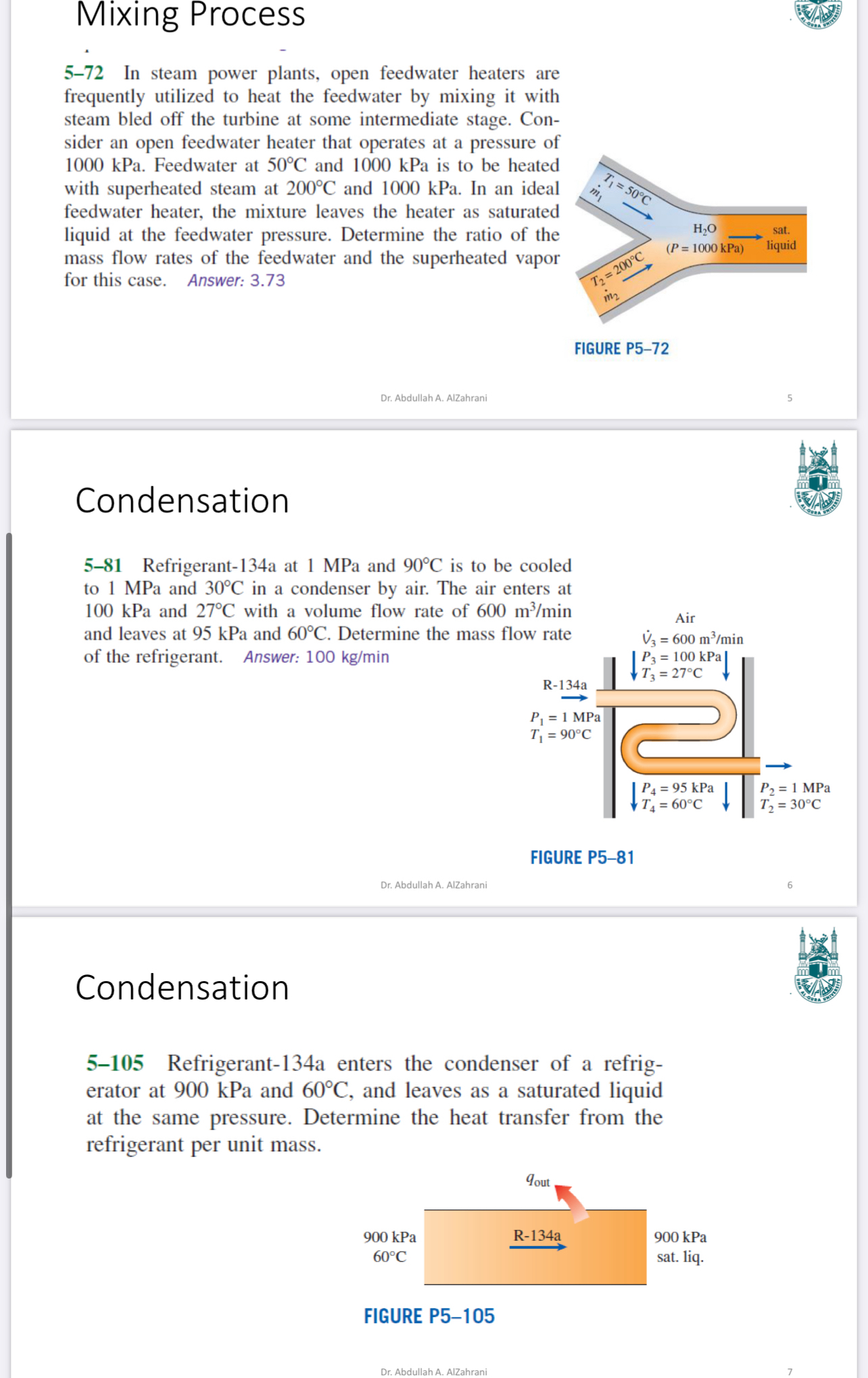 Solved Mixing Process5-72 ﻿In steam power plants, open | Chegg.com