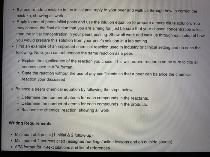 Solved Initial Post Instructions For your initial post pick | Chegg.com
