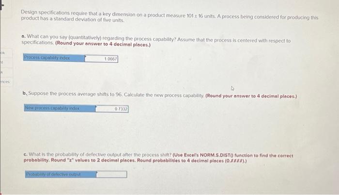 Solved Design specifications require that a key dimension on | Chegg.com
