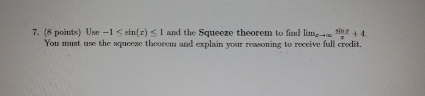 Solved Need help solving this calculus problem and all its | Chegg.com