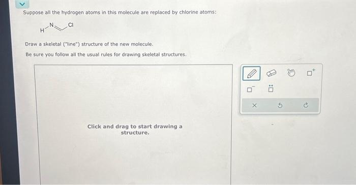 Solved Suppose All The Hydrogen Atoms In This Molecule Are