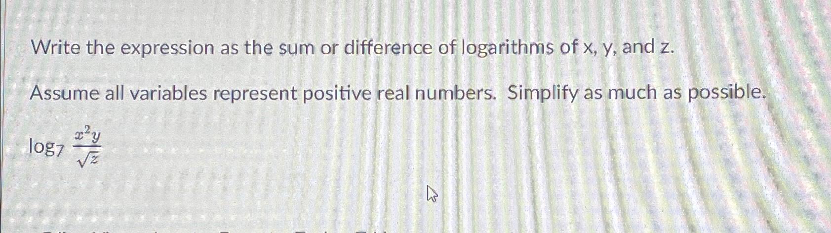 Solved Write the expression as the sum or difference of | Chegg.com