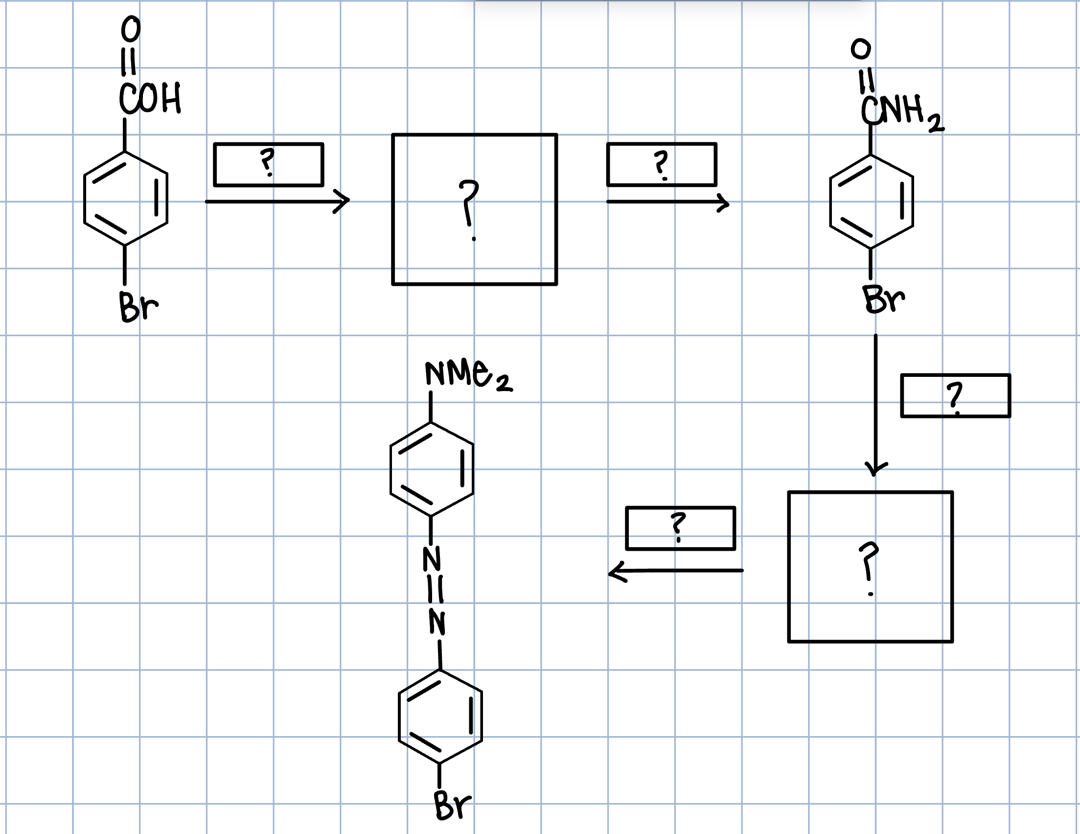 Solved Complete the synthesis by finding the missing | Chegg.com