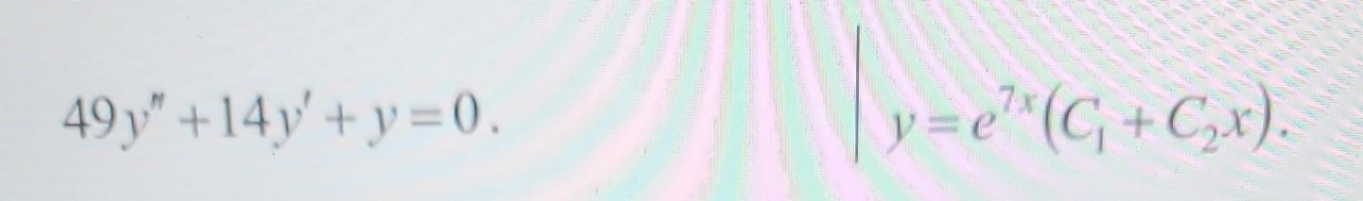 Solved CHARACTERISTIC EQUATION Need step by step solution to | Chegg.com