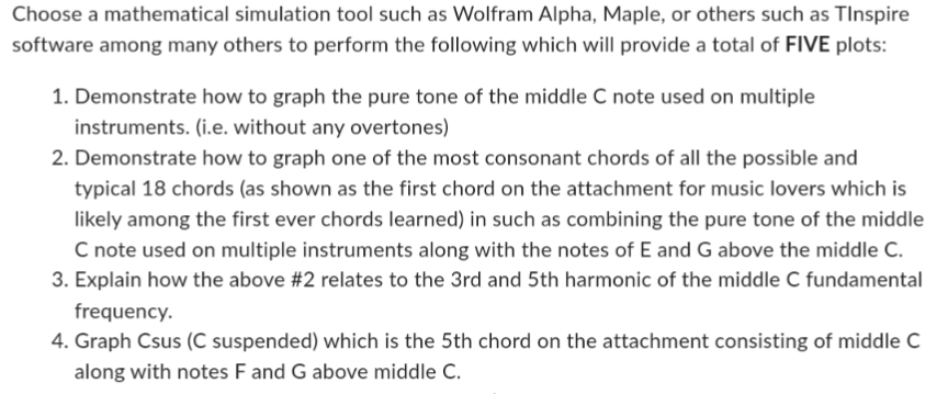 Solved Choose a mathematical simulation tool such as Wolfram | Chegg.com