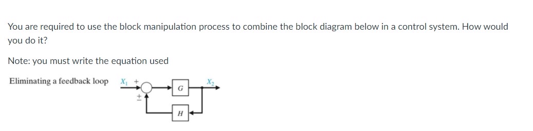 Solved You are required to use the block manipulation | Chegg.com