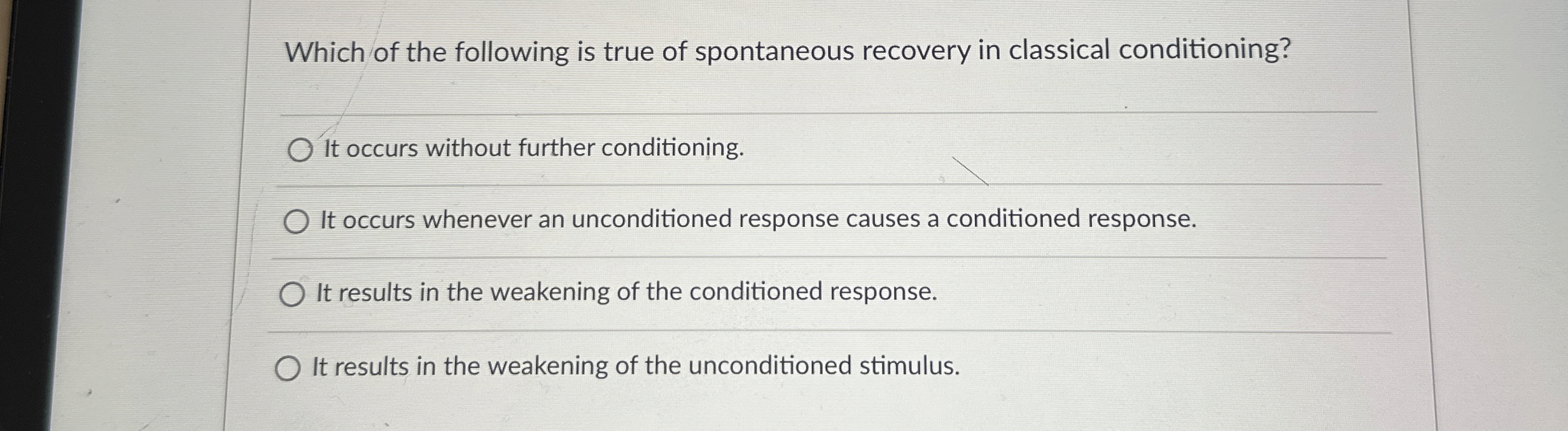 Solved Which of the following is true of spontaneous | Chegg.com