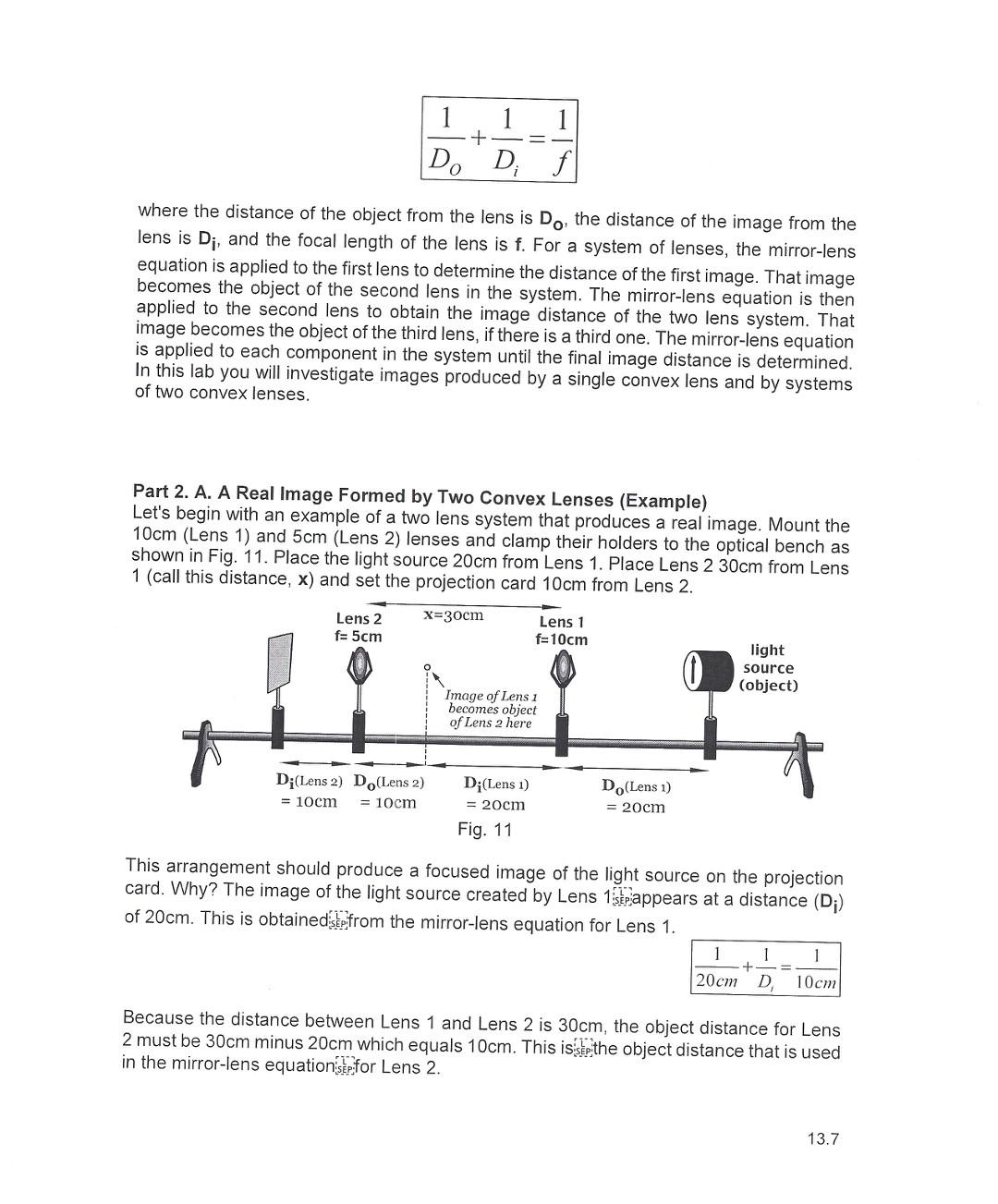 Solved Lab 13 - Images Part 1: Images formed by Concave | Chegg.com
