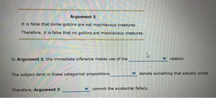 first blanks are either (contradictory, subcontrary, | Chegg.com