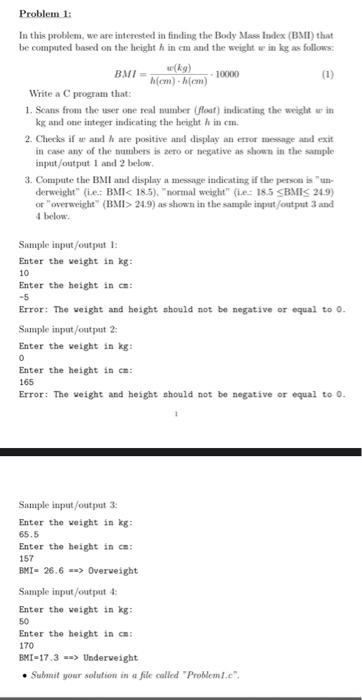 Solved Problem 1: In this problenn, we are interested in | Chegg.com