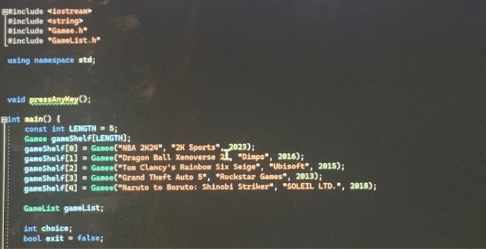 Solved For some reason my code isnt outputting corrcectly. | Chegg.com