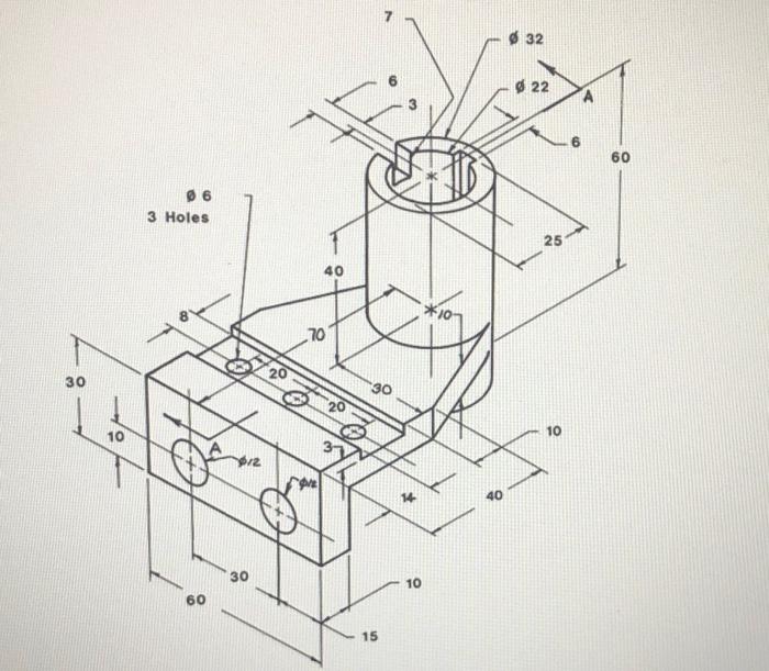 Solved How to create this component on Autodesk Inventor | Chegg.com