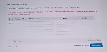 Solved Current Attempt in Progress miered Donat indent | Chegg.com