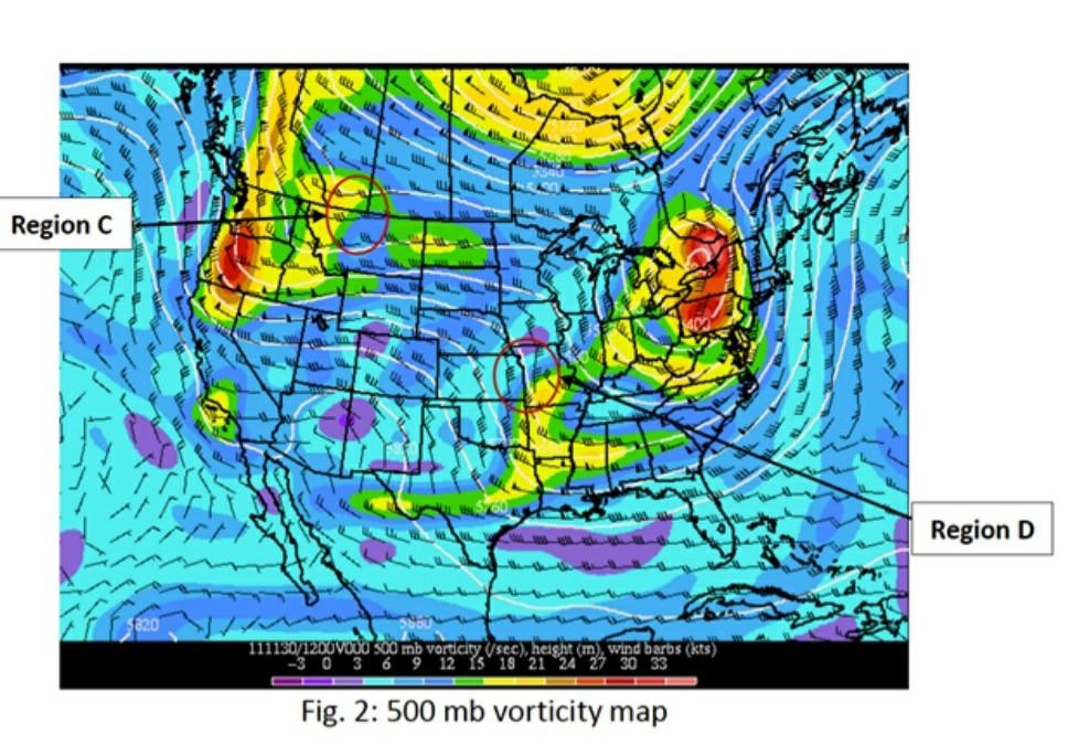 Solved Determine vorticity advection and diagnose vertical | Chegg.com