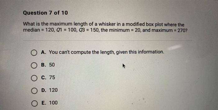Solved Question 7 of 10 What is the maximum length of a | Chegg.com
