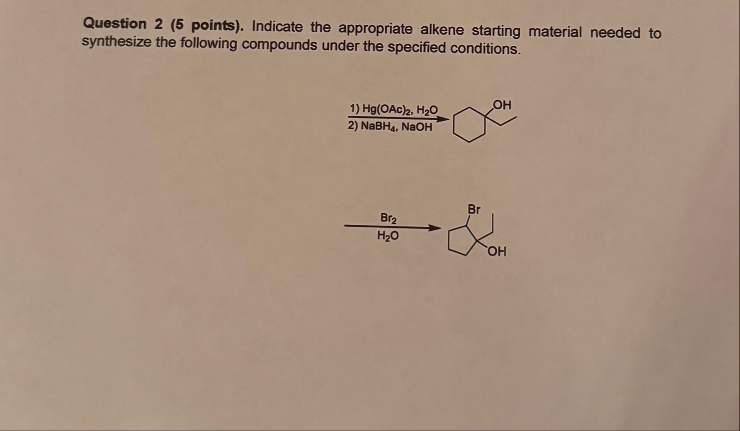 Solved Question 2 ( 5 ﻿points). ﻿Indicate the appropriate | Chegg.com