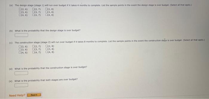 Solved Probability Assignments for the KP\&at Project | Chegg.com