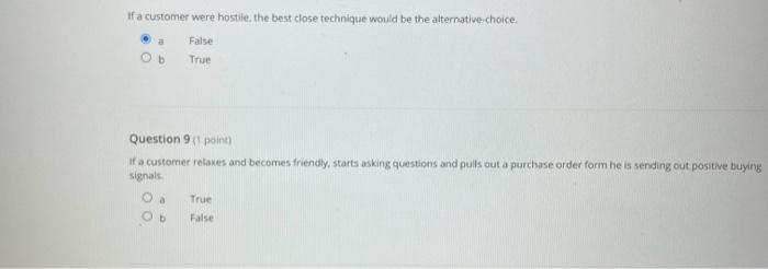 Solved Once you have determined which closing technique you | Chegg.com