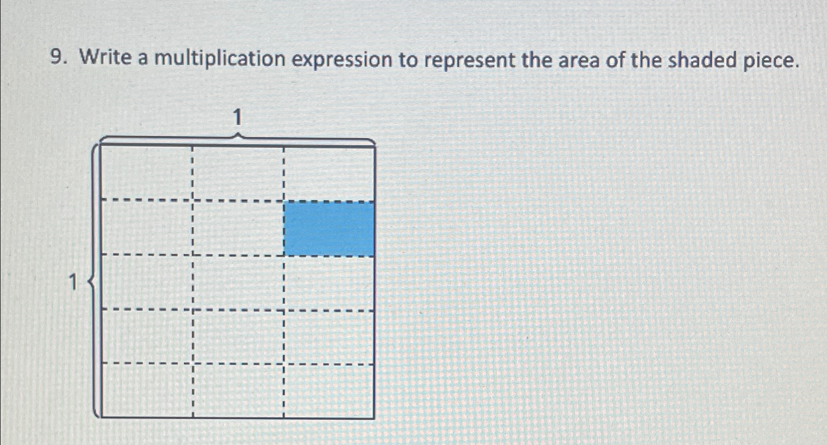 Solved Write a multiplication expression to represent the | Chegg.com