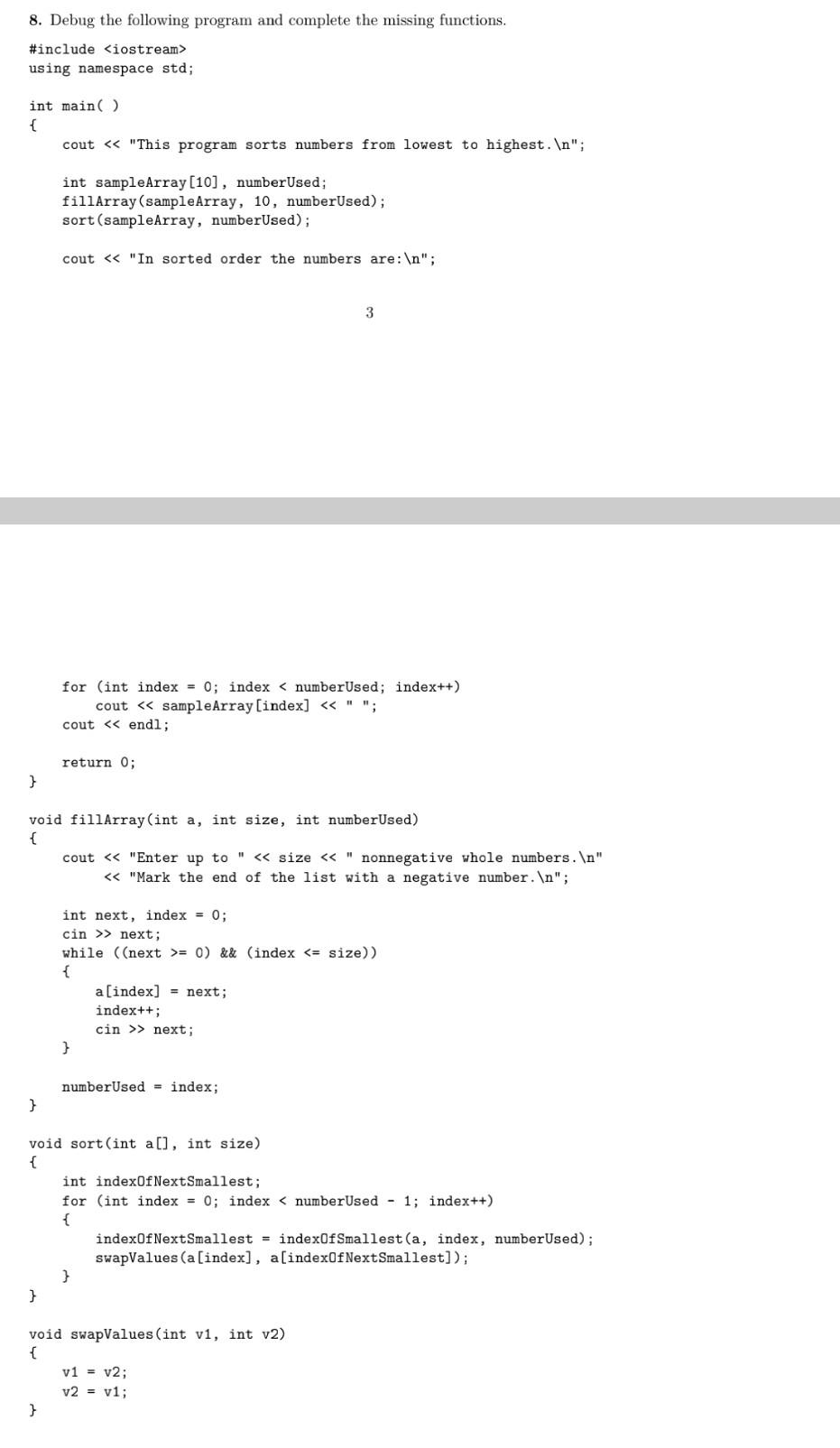 Solved solve it in c++ | Chegg.com