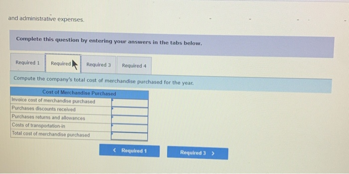 Solved Problem 4-3A Computing merchandising amounts and | Chegg.com