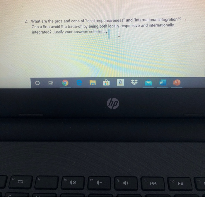Solved 2. What are the pros and cons of local | Chegg.com