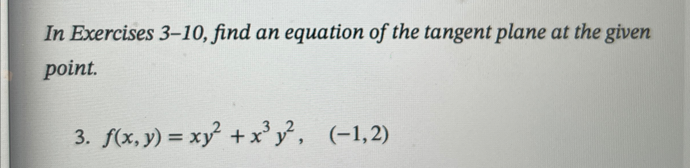 Solved In Exercises 3-10, ﻿find an equation of the tangent | Chegg.com