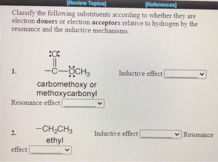 Solved [Review Topics] [References) Classify the following | Chegg.com