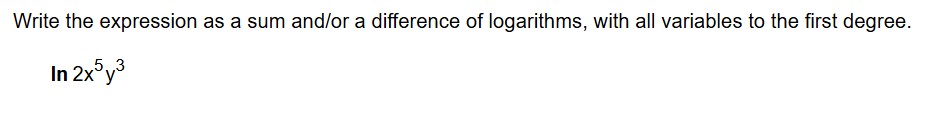 Solved Write the expression as ﻿a sum andor ﻿a difference of | Chegg.com