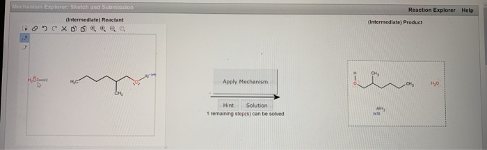 Solved Mechanism Explorer Sketch and Submission | Chegg.com