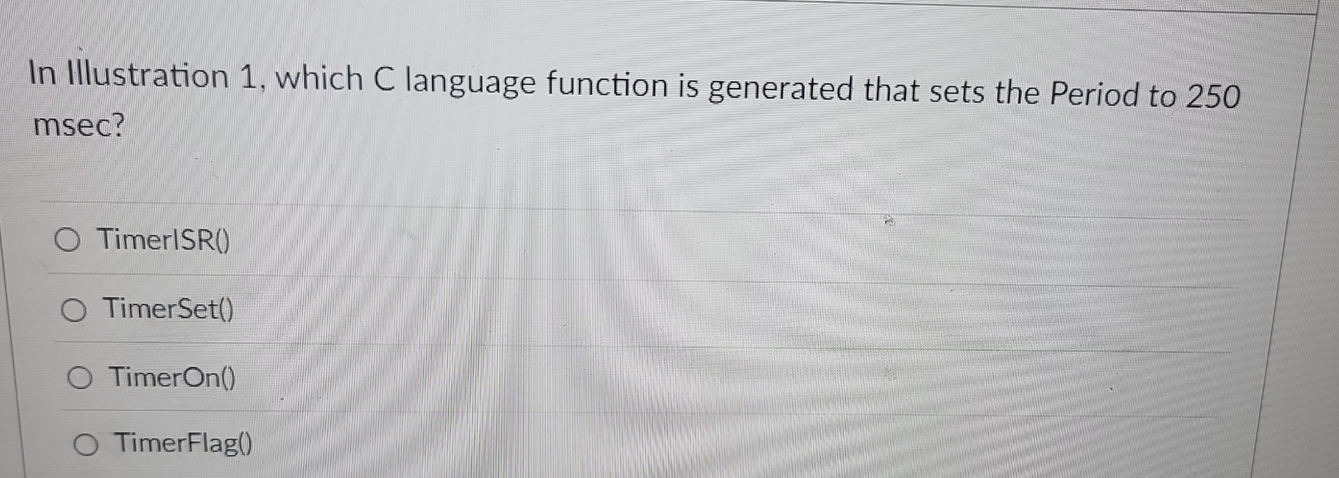 Solved In Illustration 1, ﻿which C language function is | Chegg.com