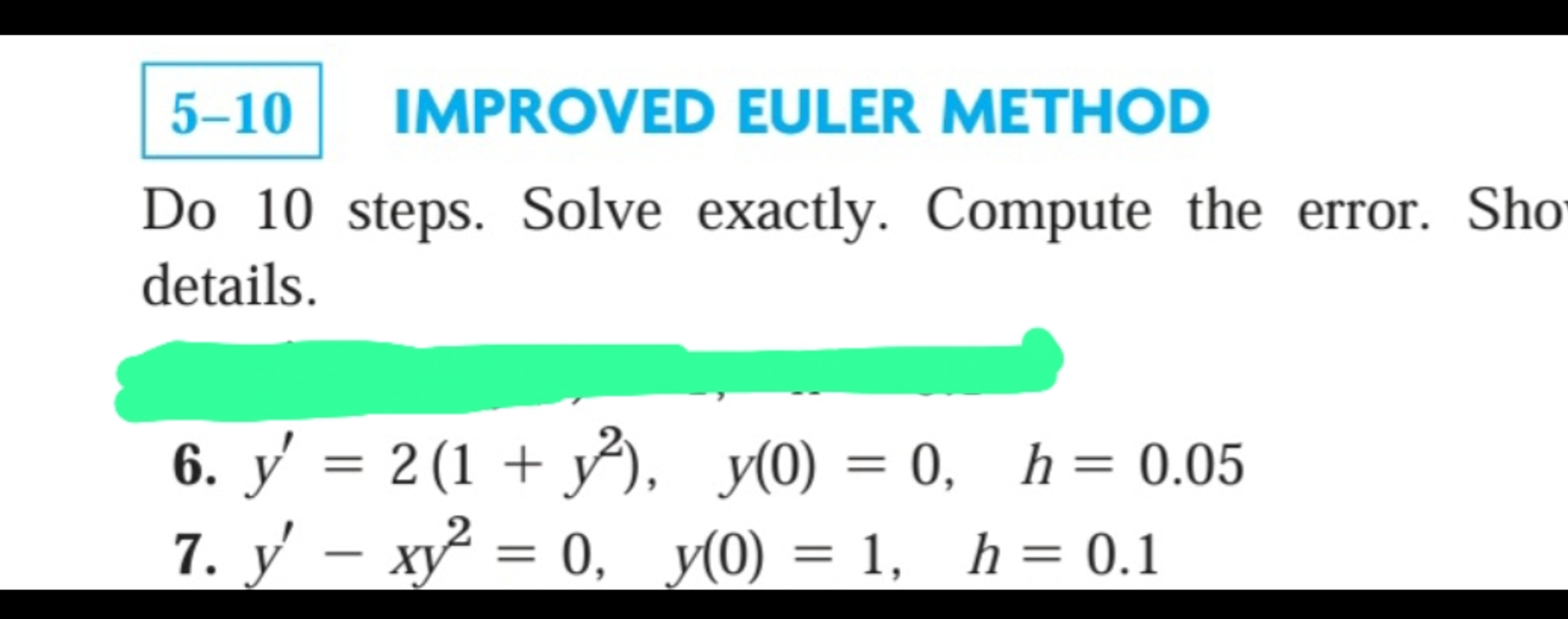 Pliz help me with question 6 ﻿and question 7 | Chegg.com