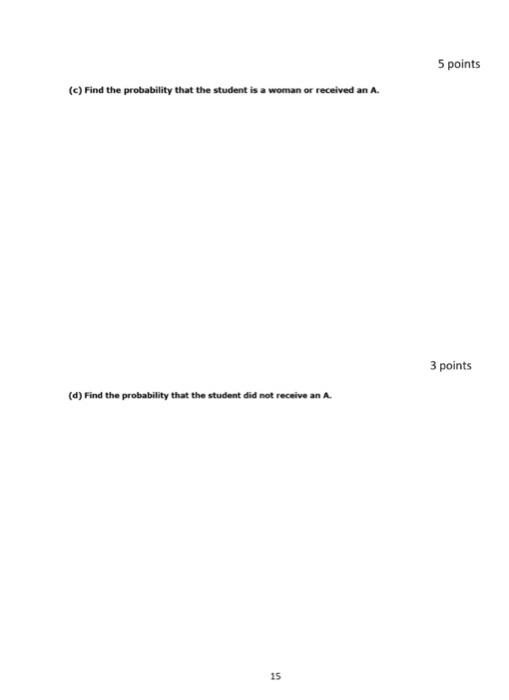 Solved Statistics grades: In a statistics class of 42 | Chegg.com