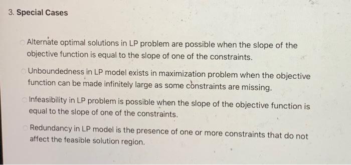 Solved Linear Programming Lp Is A Method To Achieve The