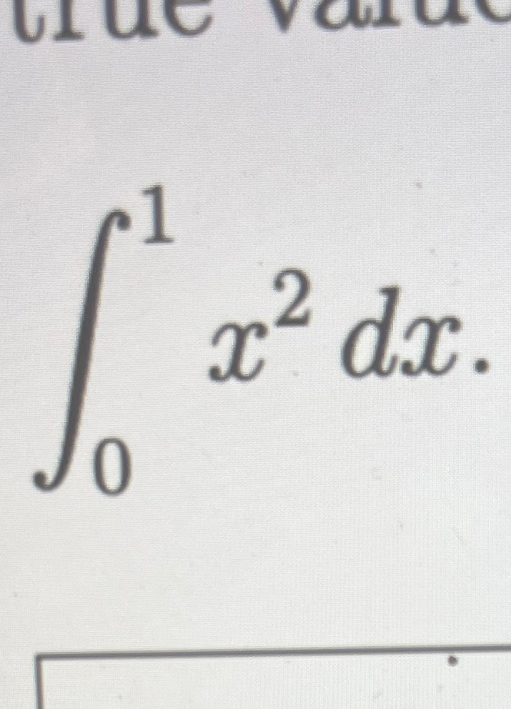 Solved ∫01x2dx ﻿Approximate the Riemann sum? | Chegg.com