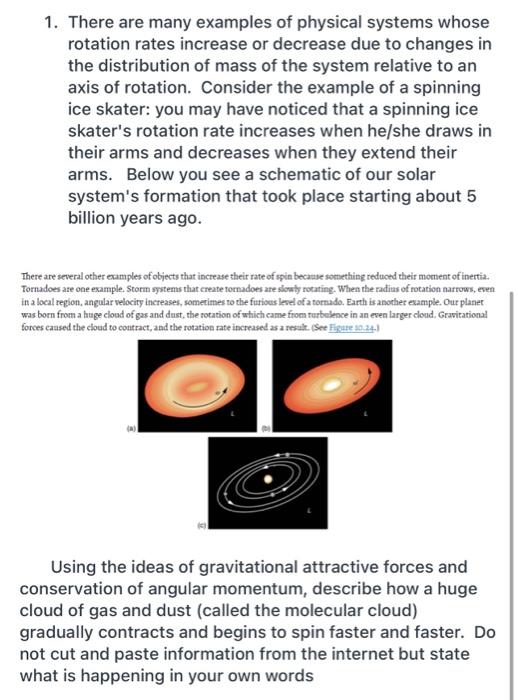 Solved 1. There are many examples of physical systems whose | Chegg.com