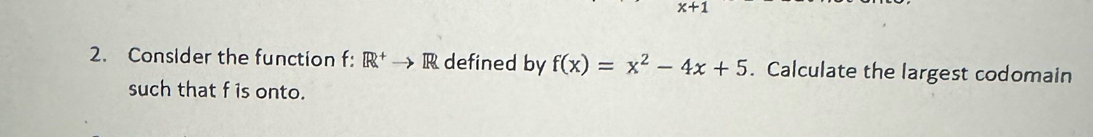 Solved Consider the function f::R+→R ﻿defined by | Chegg.com
