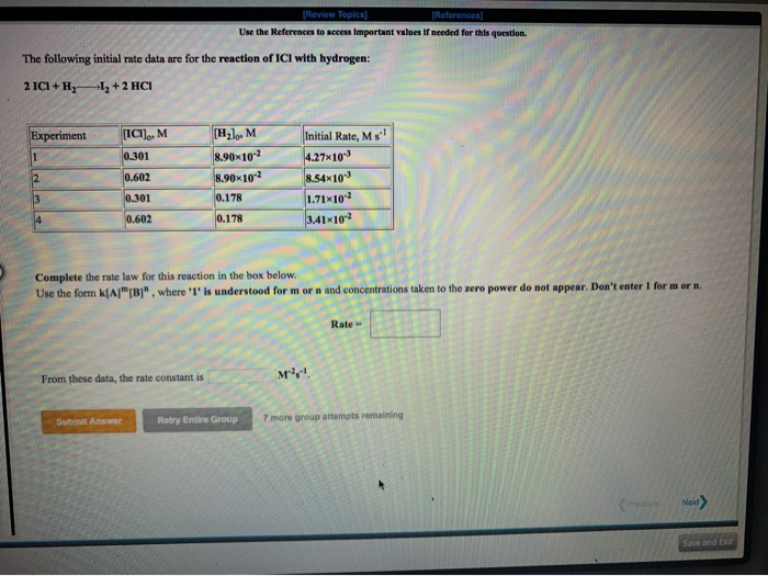 Solved [Review Topics (References Use the References to | Chegg.com