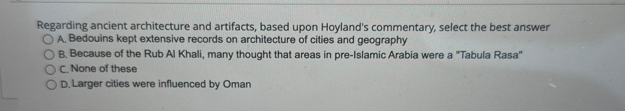 Solved Regarding ancient architecture and artifacts, based | Chegg.com