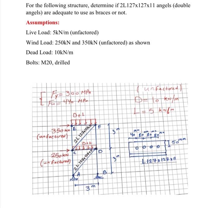 Solved For the following structure, determine if 2 | Chegg.com
