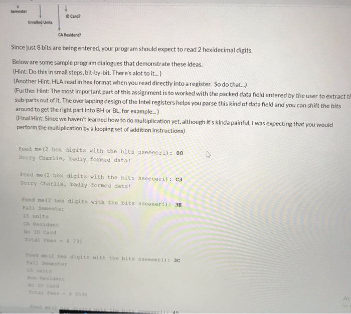 Please complete the following tasks to signify your | Chegg.com