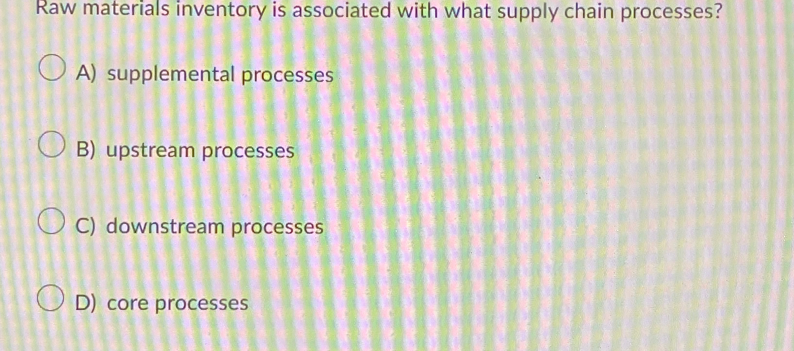Solved Raw materials inventory is associated with what | Chegg.com