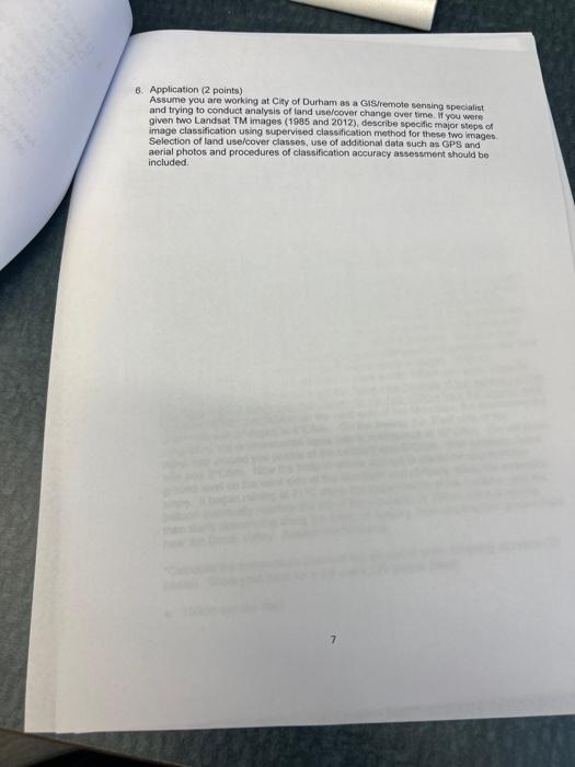Solved 6. Application (2 points) Assume you are working at | Chegg.com
