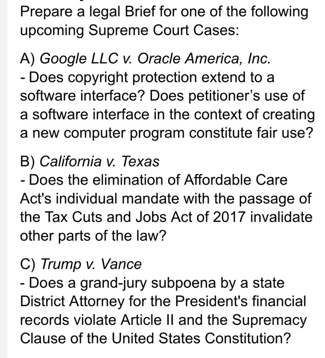 Solved An Introduction that articulates the party's claim | Chegg.com