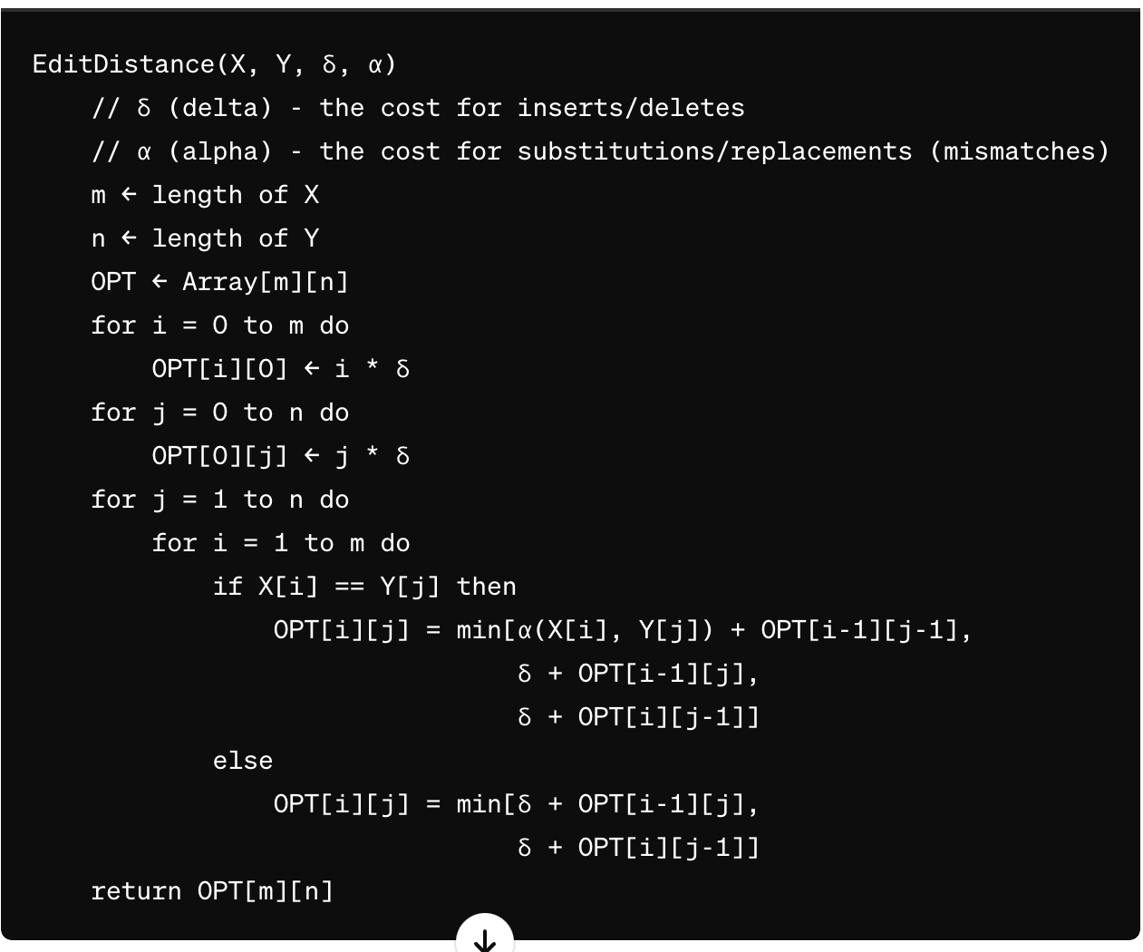 Solved The algorithm from class is given in the image | Chegg.com
