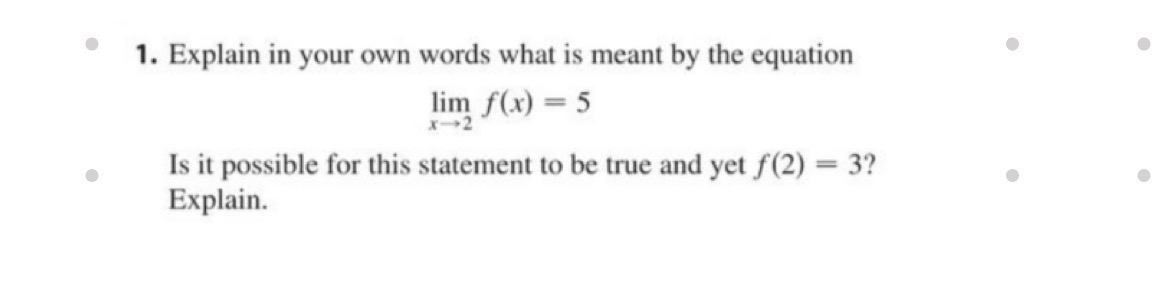 Solved Explain in your own words what is meant by the | Chegg.com