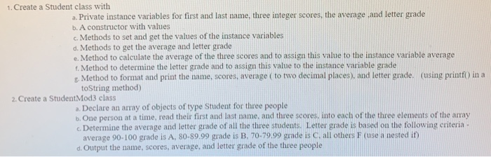 Solved Java Help - please make both projects use the main | Chegg.com