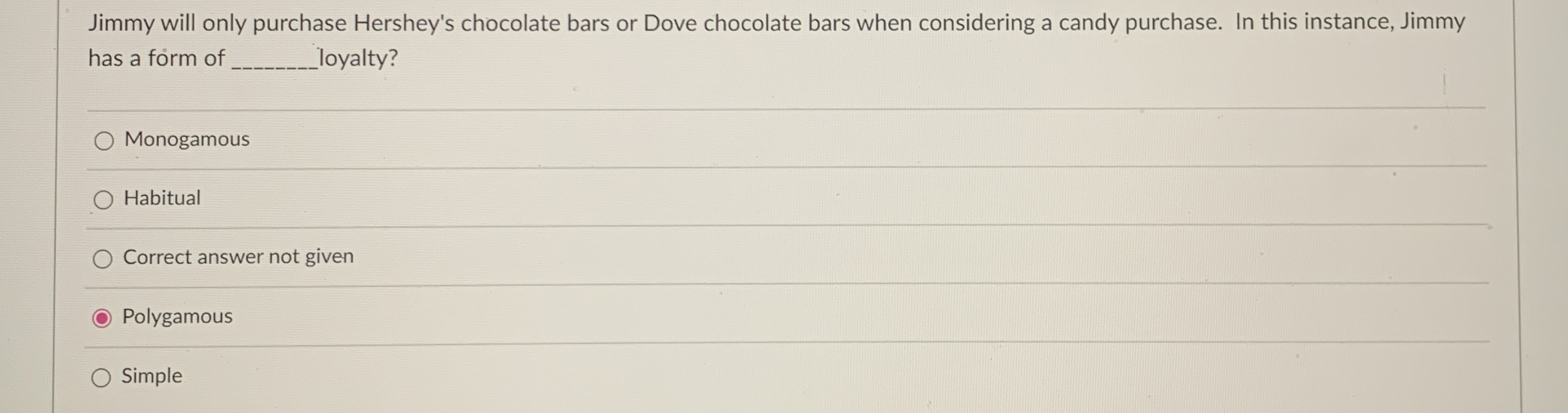 Solved Jimmy will only purchase Hershey's chocolate bars or | Chegg.com